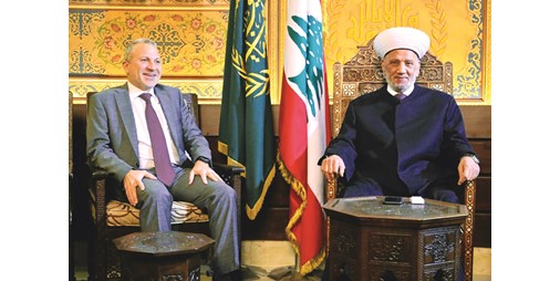 رئيس التيار النائب جبران باسيل من دار الفتوى